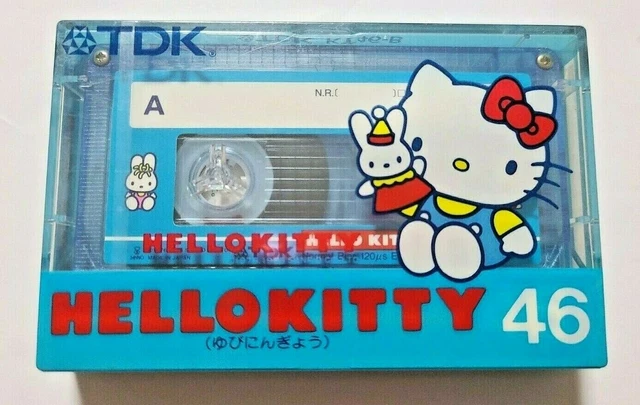 HELLO KITTY TDK Cassette Tape 46 Old SANRIO 1976' Vintage Super Rare ...