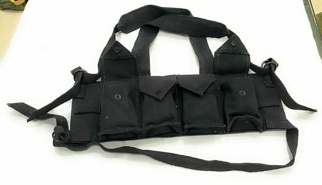 RHODESIAN ARMY FEREDAY & Sons CHEST RIG Fireforce Gurtband / Muster 83 ...