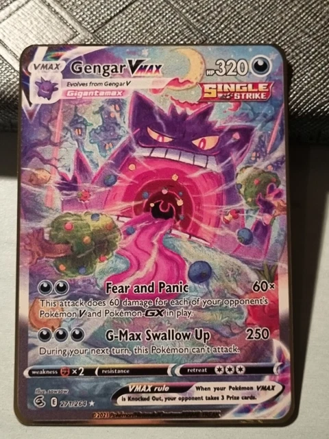 Pokemon Gengar Vmax Card ZU VERKAUFEN! - PicClick DE