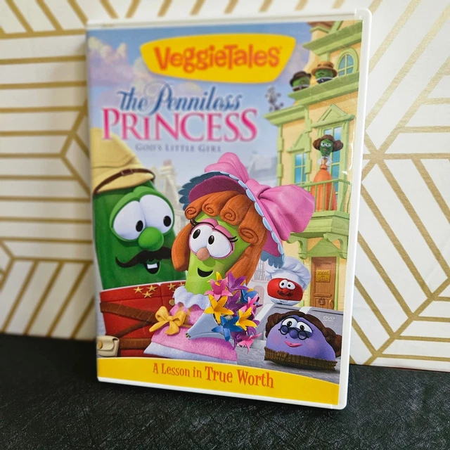 VEGGIETALES THE PENNILESS PRINCESS God's Little Girl DVD A Lesson In ...
