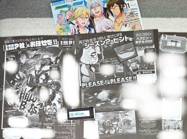 HAZBIN HOTEL HELLUVA Boss Anime Clip November 2025 Issue Used $79.11 ...