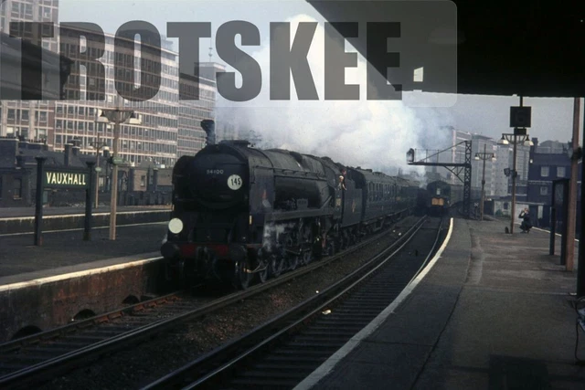 35MM SLIDE BR British Railways Steam Loco Class WCBB 34100 Vauxhall c1966 £3.99 - PicClick UK