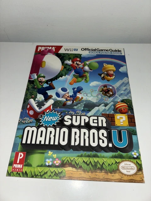 SUPER MARIO BROS. U - Wii U Prima Official Strategy Game Guide WITH ...
