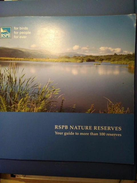 VINTAGE RSPB NATURE Reserves Booklet 25 colourful pages charity ...
