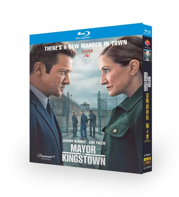 MAYOR OF KINGSTOWN Season 1-4 (2025) 8-Disc All Region New Sealed Box ...