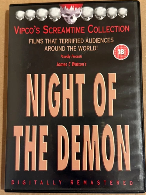 NIGHT OF THE Demon James C Watson’s VIPCO SCREAMTIME COLLECTION HORROR ...