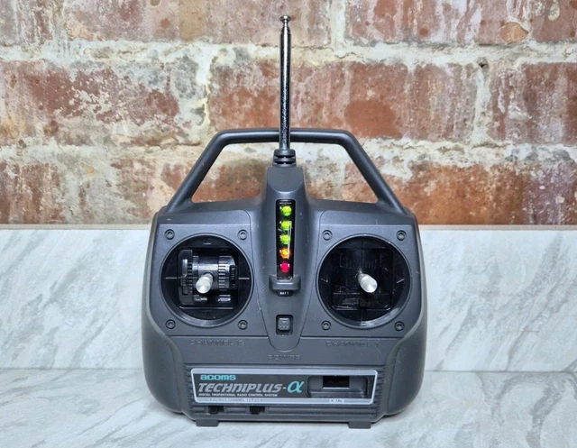 ACOMS TECHNIPLUS AP-201 AM 27MHz 2 CH RC Rado Transmitter Nitro ...