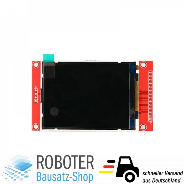 2,4& TFT LCD Display Modul ILI9341 240x320 SPI Arduino Raspberry Pi EUR ...