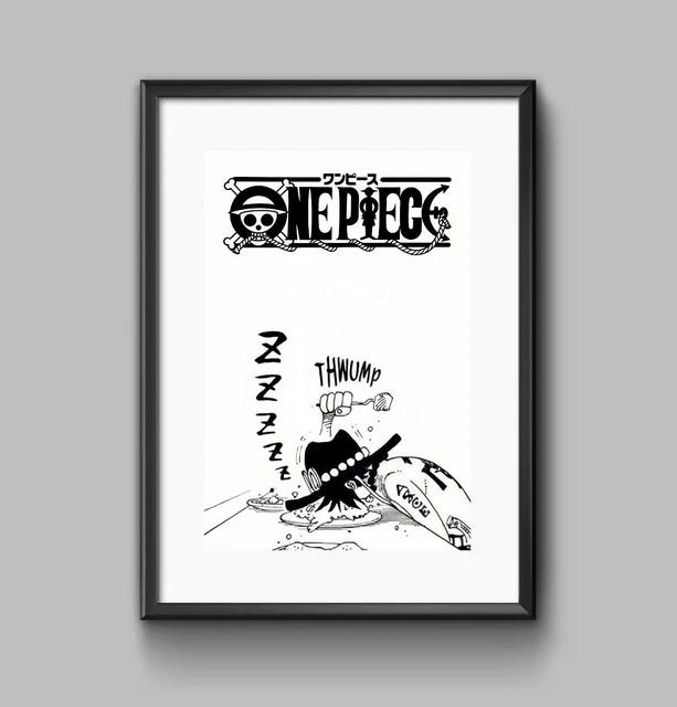 One Piece Poster A4 Ace Manga Anime Senza Cornice [gear 5] E16