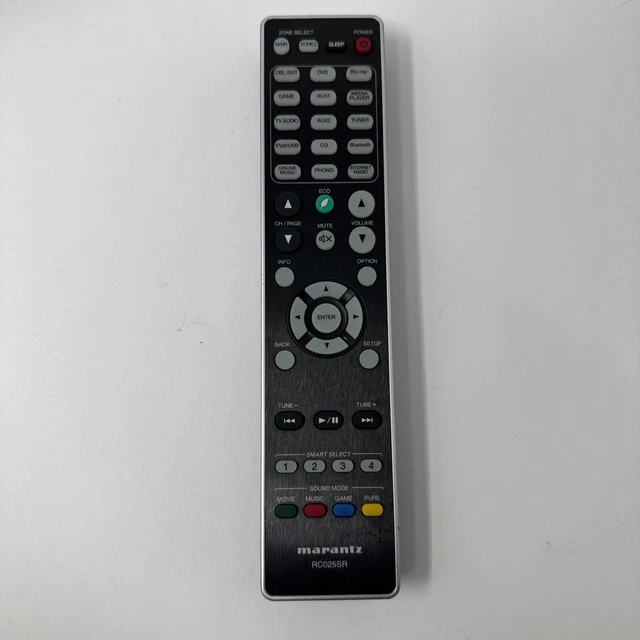 GENUINE ORIGINAL MARANTZ RC025SR Receiver Remote Control $24.95 - PicClick