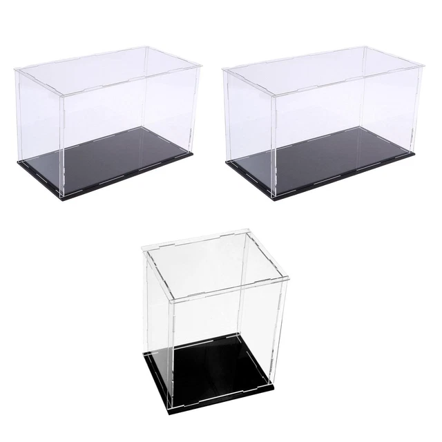CLEAR ACRYLIC DISPLAY Case Protection Display Case Organizer Dustproof ...
