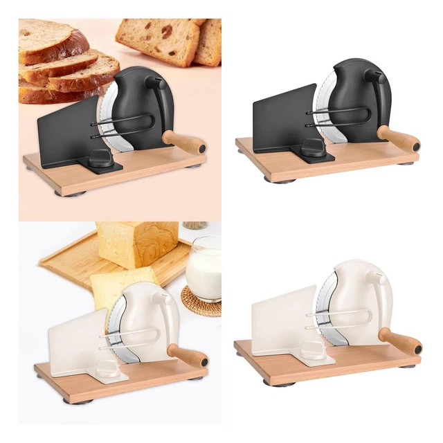 BREAD SLICER EASY to Clean Hand Crank Toast Cutting for Professionals ...