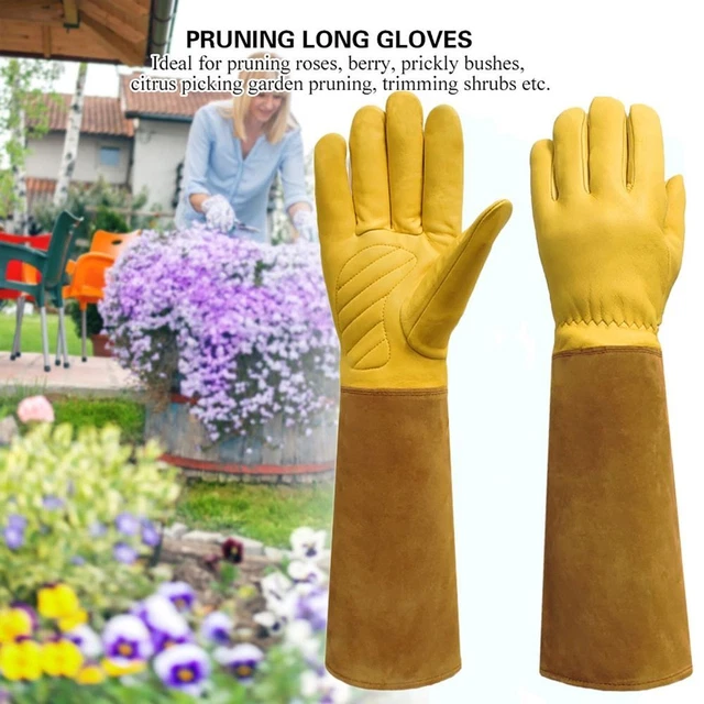 THORN PROOF ROSE Pruning Gloves Wear-resistant Long Sleeve Gloves $31.28 - PicClick AU