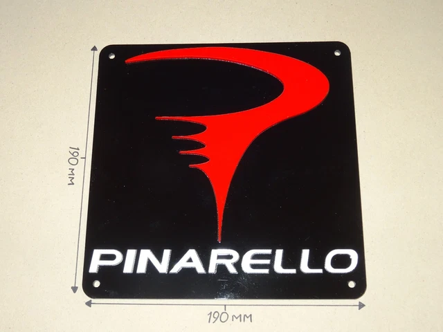 PINARELLO ROAD BIKE. Pinarello Cycling Acrylic Sign Black, White & Red ...