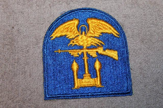 ORIGINAL WW2 U.S. Army Amphibious Forces "Blue" Uniform Patch, VG £12. ...
