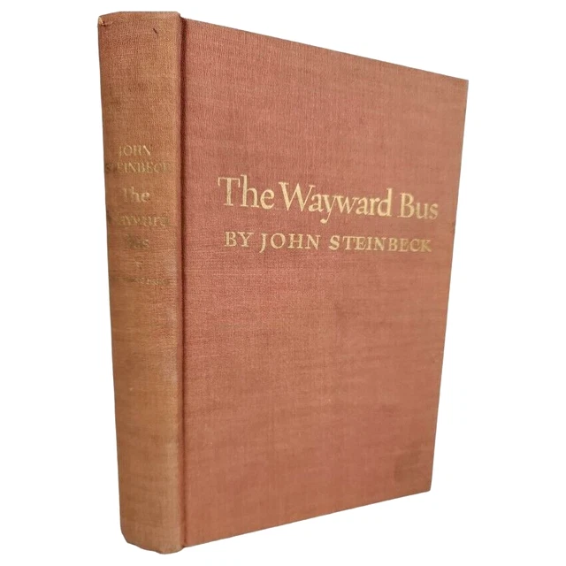 THE WAYWARD BUS John Steinbeck 1947 Book First Edition 1st Printing ...