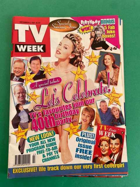 RARE TV WEEK Magazine 1997 AUSTRALIA - Kylie Minogue... $40.00 ...