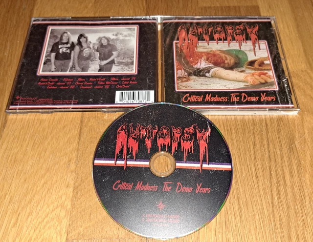 CD AUTOPSY CRITICAL madness the demo years DEATH METAL EUR 3,99 ...