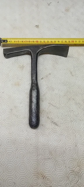 OUTILS ANCIENS ESSETTE DE COUVREUR. MARTEAU ANCIEN old tool EUR 20,00 ...