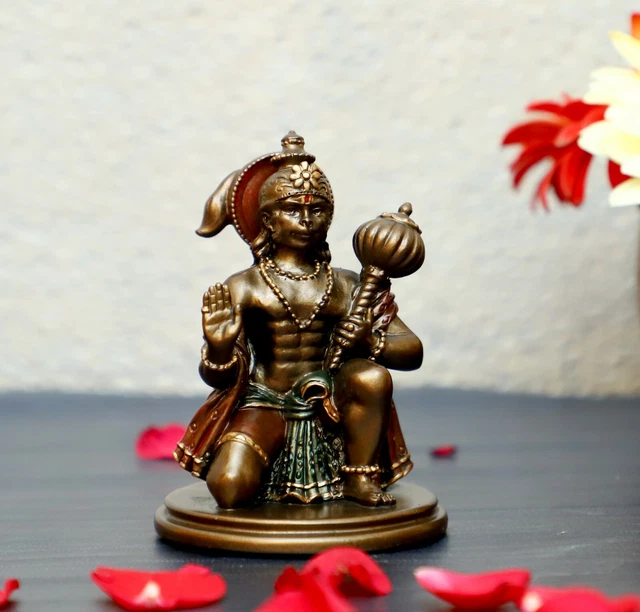 LORD HANUMAN STATUE, Car Dashboard, Sitting Hanuman, Mini Hanuman ...