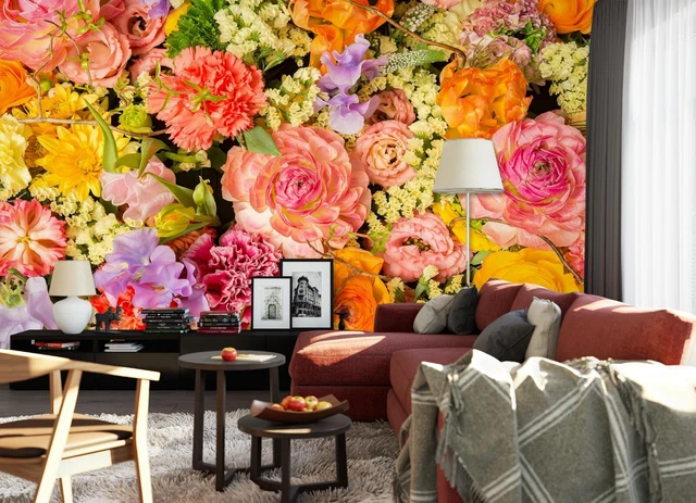 3d Rose Flower Zhua13542 Wallpaper Wall Murals Removable Self Adhesive