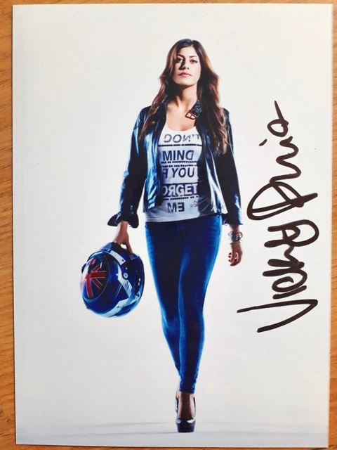 PHOTO SIGNED VICKY Piria sport car italy driver £25.66 - PicClick UK