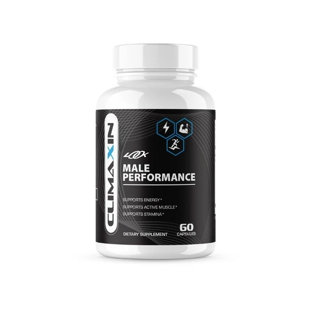 CLIMAXIN MALE PERFORMANCE Support Capsules Vitality Pills (60 Capsules ...