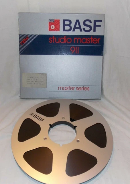 BASF STUDIO MASTER 911 1/2" inch Reel To Reel Tape £10.00 - PicClick UK