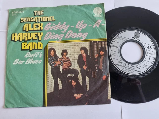 THE SENSATIONAL ALEX Harvey Band - Giddy-up-a-ding dong 7'' Vinyl ...