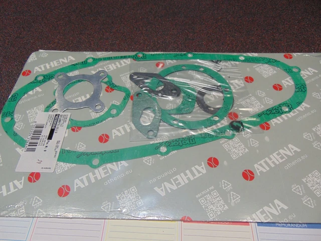 COMPLETE ENGINE GASKETS Innocenti Lambretta Scooter J 50 Junior Lui 50 ...