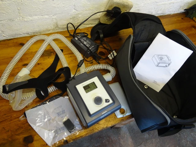 PHILIPS RESPIRONICS Cpap Device (With Carrier Bag) £295.00 - PicClick UK