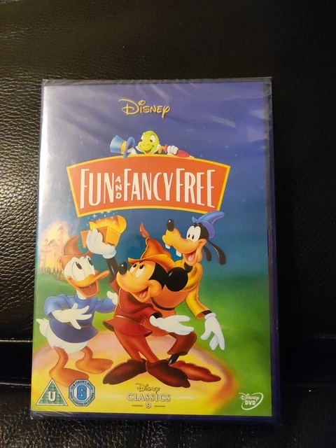 FUN AND FANCY Free DVD - Disney's 9th Animated Classic, New & Sealed ...