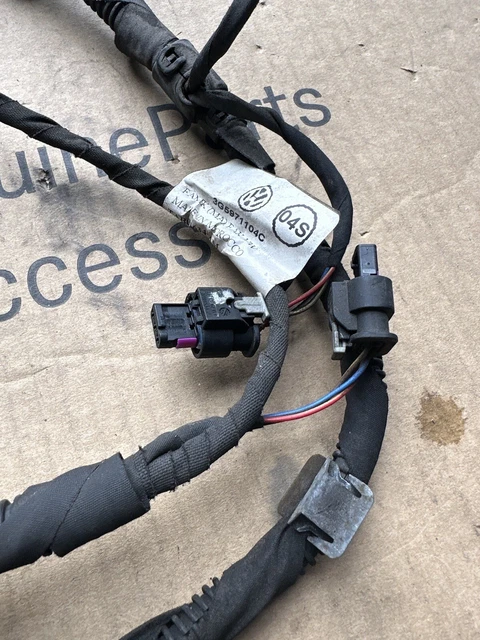 VW PASSAT B8 Rear Bumper Parking Sensor Wiring Loom Pdc Loom 3G5971104C ...