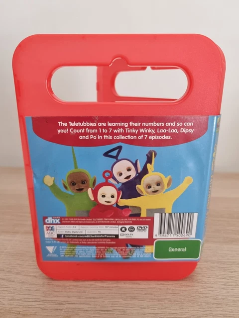 TELETUBBIES NUMBER FUN DVD Region 4 PAL Over 2 Hours of Teletubby Tales ...