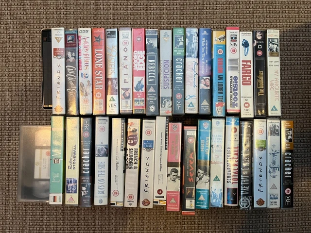 VHS VIDEO TAPE Bundle - Random VHS TAPES (60s, 70s, 80s and 90s etc ...