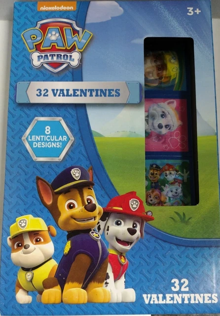 PAW PATROL LENTICULAR Cards Nick Jr 32 cards change designs 3d $11.65 ...