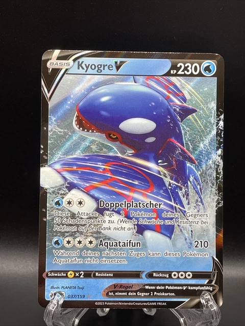 KYOGRE V 037/159 Zenit Der Könige Pokémon Pokemon Karte Deutsch Near Mint EUR 4,89 - PicClick DE
