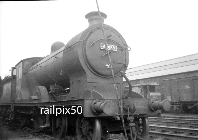 ORIGINAL LARGER RAILWAY NEGATIVE RA20 D34 class steam loco 62488. St ...