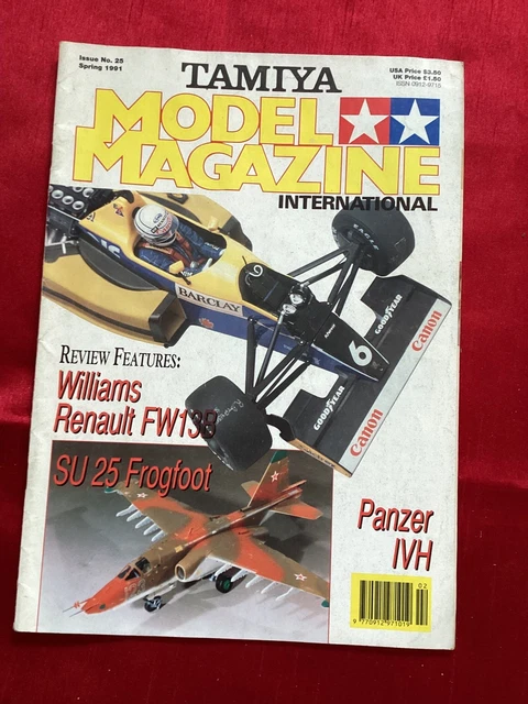 TAMIYA MODEL MAGAZINE Issue no 25,Spring 1991. £3.28 - PicClick UK