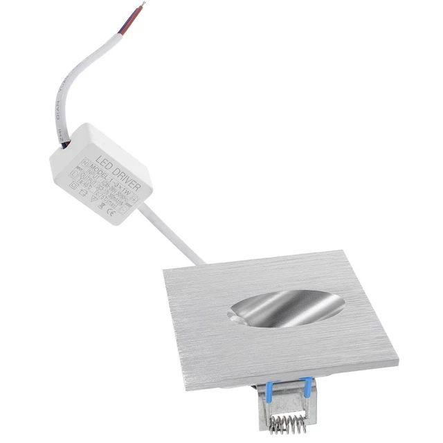 3 PIECES RECTANGLE Stair Light Recessed Step Lights LED for Stairs ...