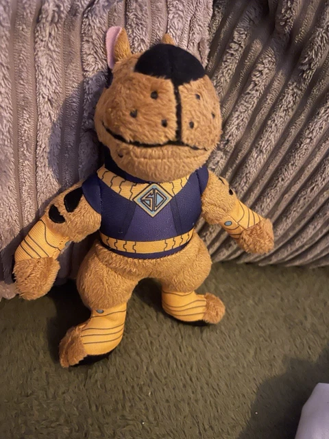 SCOOBY DOO PLUSH Soft Toy SUPER SCOOB 7 Inch Official Warner Bros Plush ...