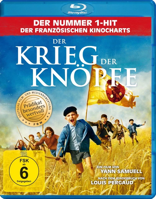DER KRIEG DER Knöpfe (Blu-ray) Mathilde Seigner Fred Testot Yann ...