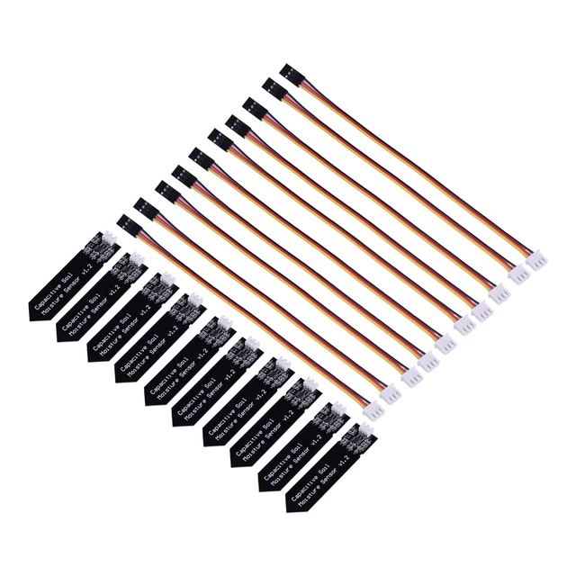 SOIL MOISTURE ANALOG Capacitive Sensor V1.2 Corrosion Resistant ...