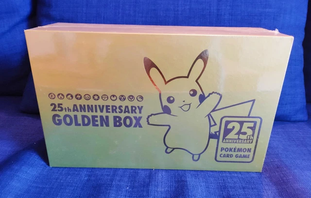 POKEMON GOLDEN BOX 25th Pikachu Japanese Box £418.74 - PicClick UK