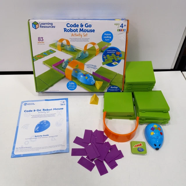 LEARNING RESOURCES CODE & Go Robot Mouse Activity Set $24.99 - PicClick