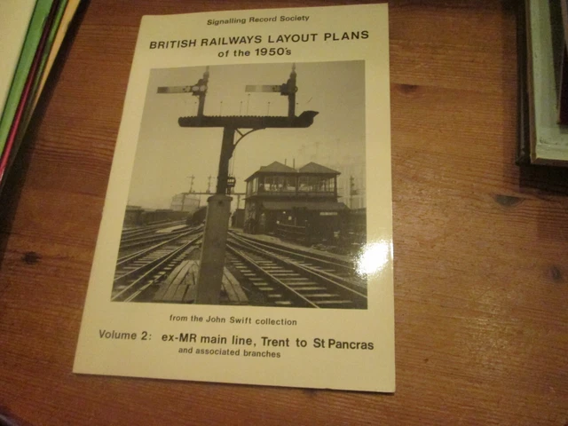 BRITISH RAILWAYS LAYOUT Plans Of The 1950`S Vol 2 Mr Main Line Trent-St ...