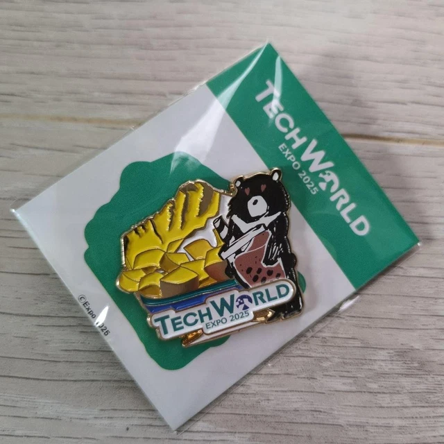 OSAKA KANSAI EXPO 2025 Tech World Taiwan Pavilion Pin Badge Non-Sale ...