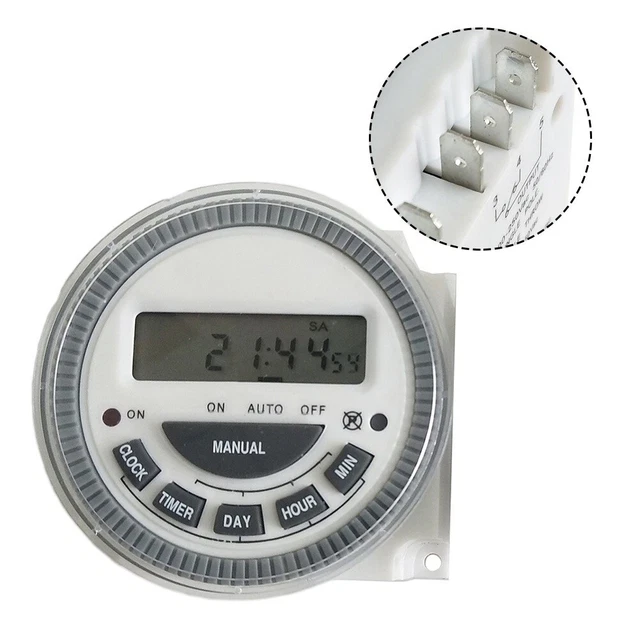 DIGITAL TIMER WITH LCD Display for Easy Time Control Reliable and ...