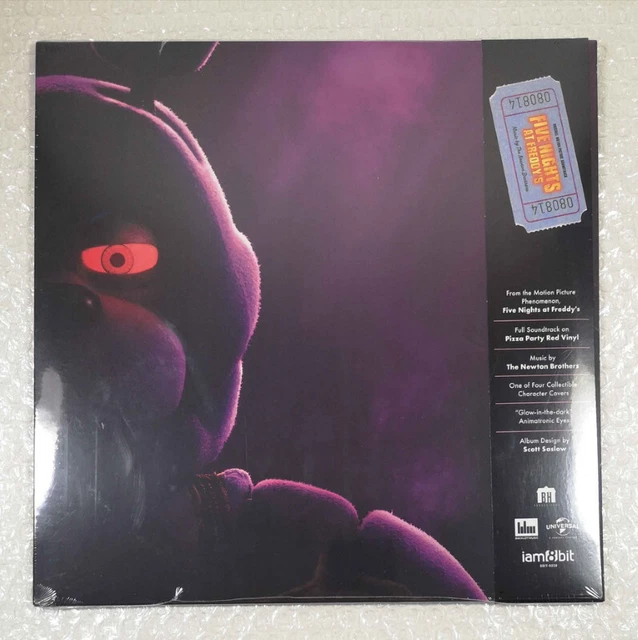 VINYLE FIVE NIGHTS At Freddy S (Cover Random) (1 Lp Red - Rouge) New ...