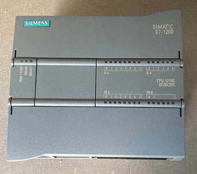 SIEMENS SIMATIC S7-1200, Cpu 1214C, Dc/Dc/Dc - 6Es7214-1Ag40-0Xb0 - Full Working EUR 250,00 ...
